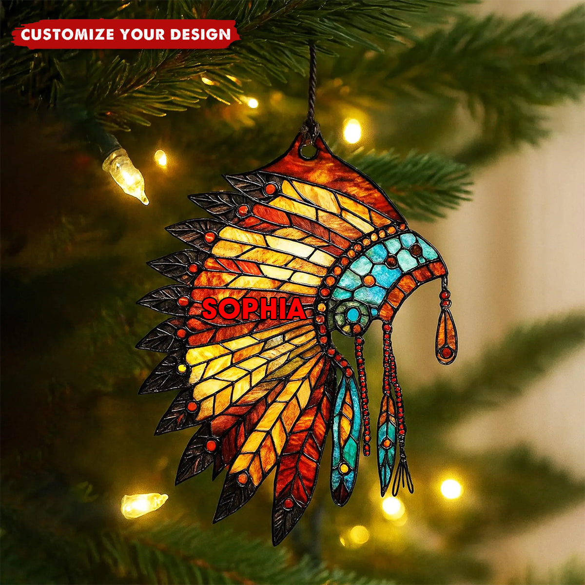 Personalized Native American Outfit Ornament - Cultural Heritage ...